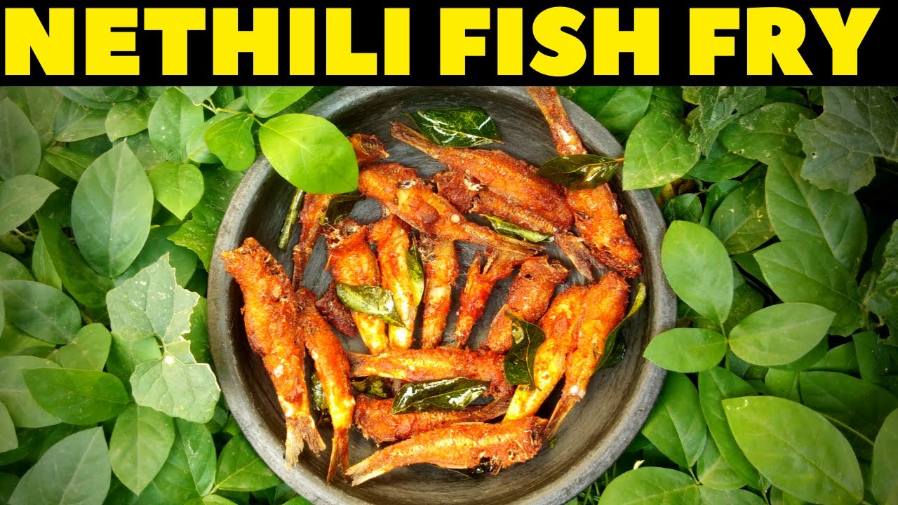 nethili fish fry in tamil | nethili meen varuval | nethili fish chilli ...
