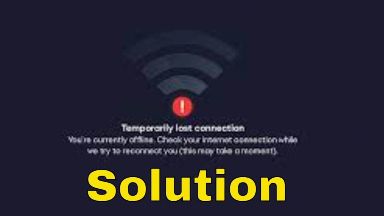 How to Fix “Temporarily Lost Connection” in EA App [Guide] - YouTube
