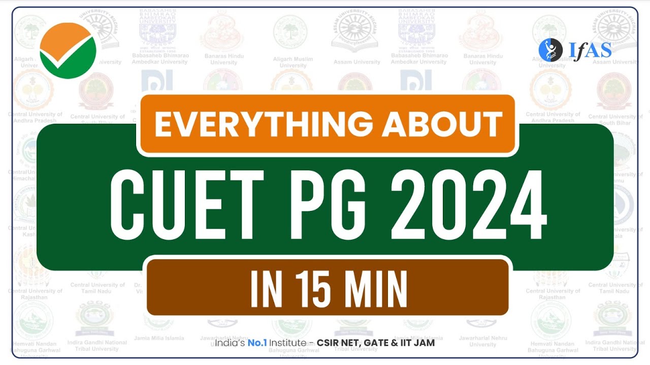 CUET PG EXAM SYLLABUS AND PATTERN - YouTube