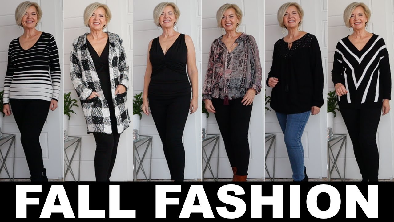 Fall Fashion Over 50 - VENUS Try On Haul! - YouTube