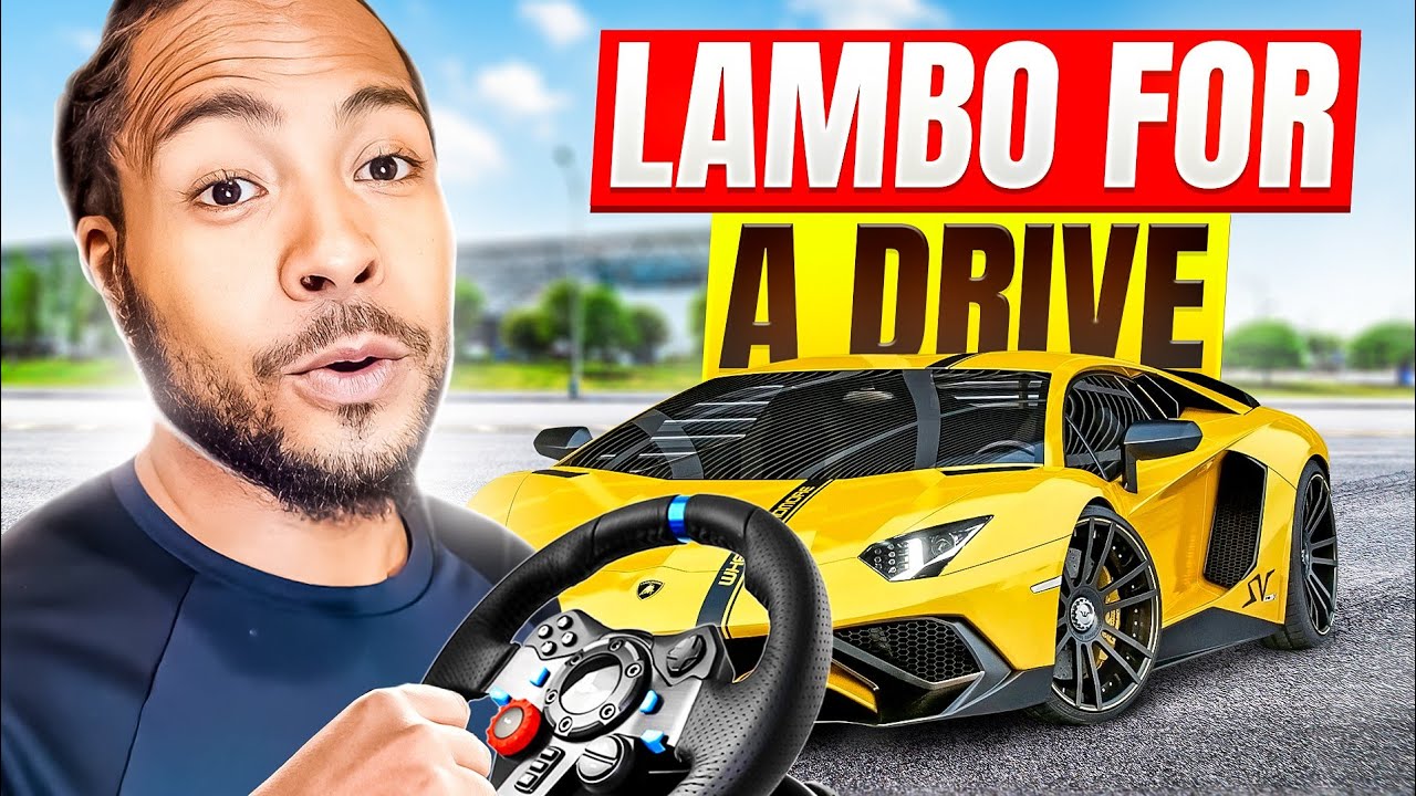 Taking My Lambo For A Drive - YouTube