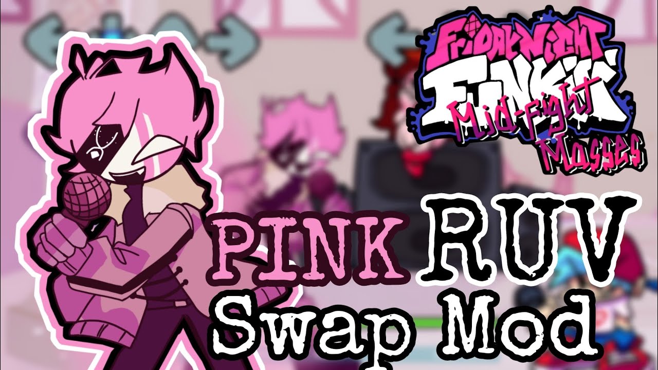 프라이데이나이트펑킨 핑크 루브 모드[FNF:Pink Ruv mod] - YouTube