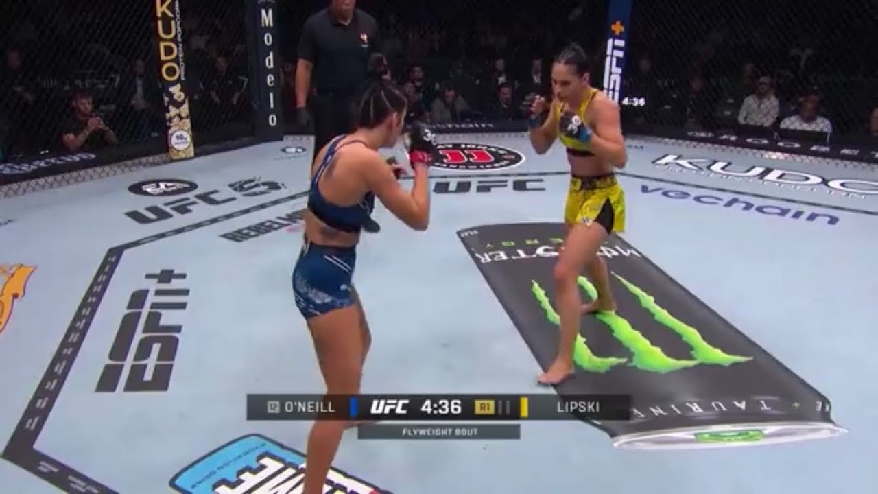 FULL FIGHT - UFC 296 CASEY O’NEILL VS ARIANE LIPSKI - YouTube