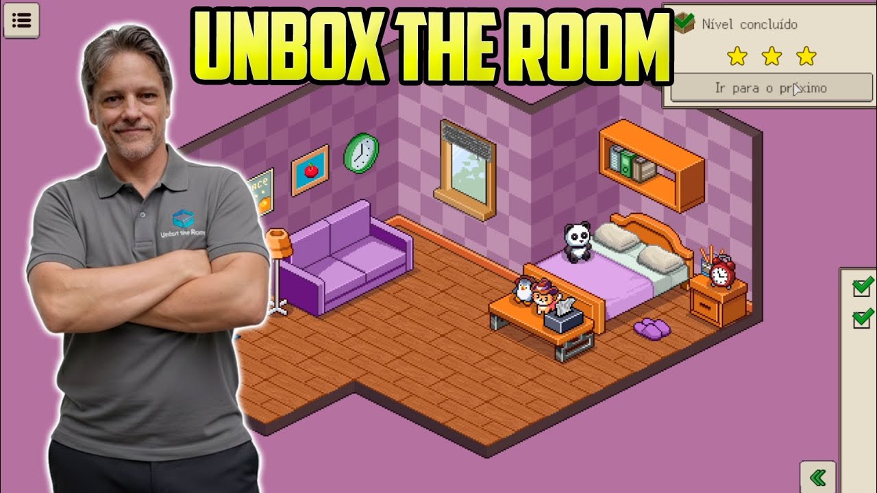 Primeira vez jogando Unbox the Room – Um jogo relaxante e viciante ...