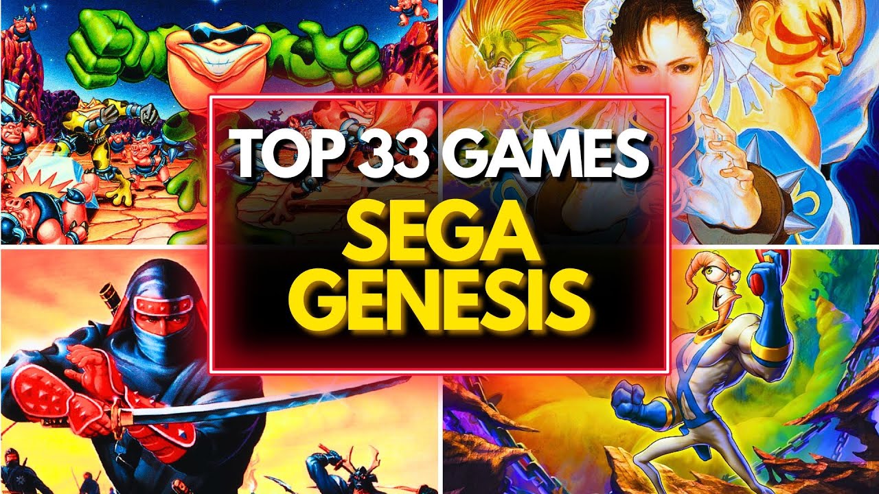 TOP 33 BEST SEGA GENESIS GAMES YOU NEED TO PLAY - YouTube