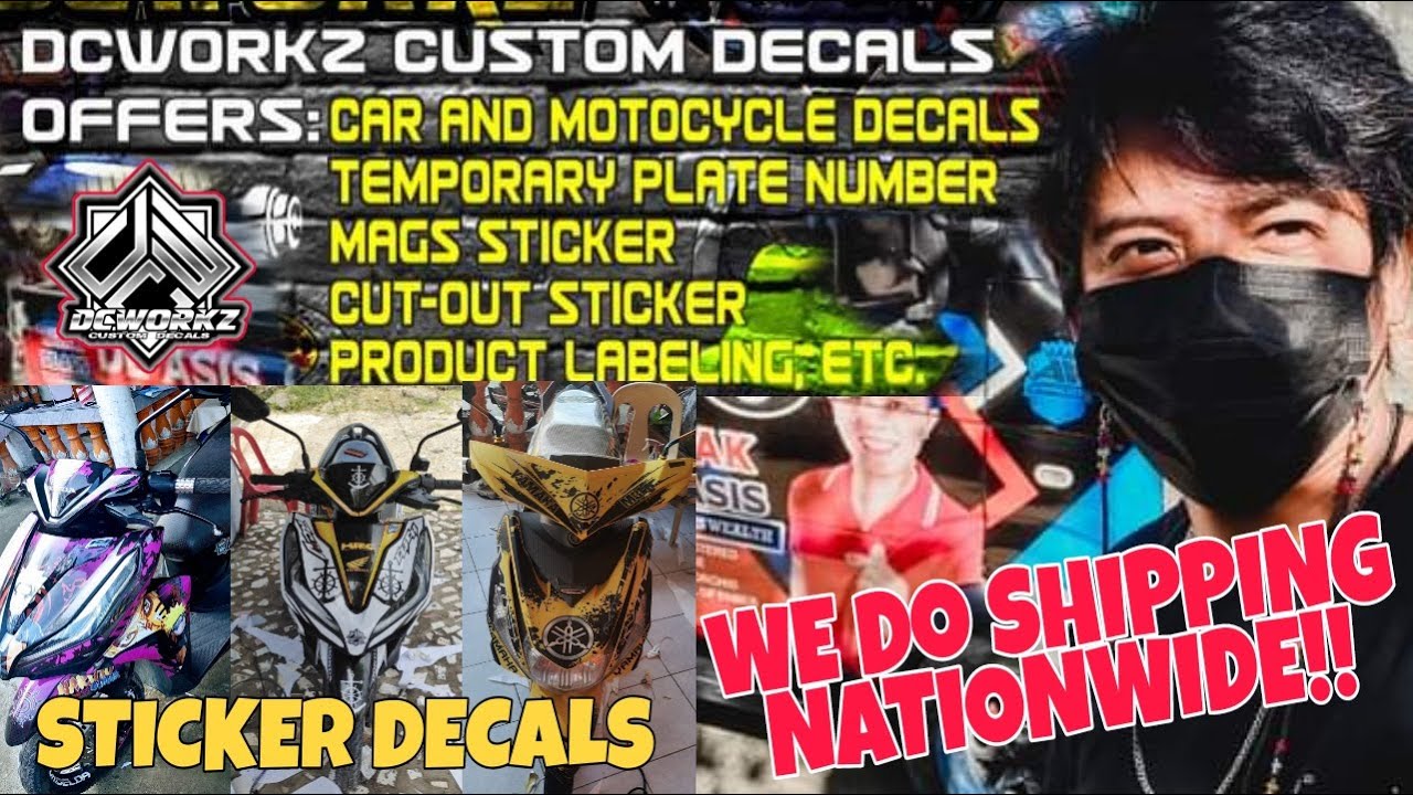 LEGIT na GUMAGAWA NG STICKER DECALS, WRAP STICKERS ay nasa SIMALA CEBU ...