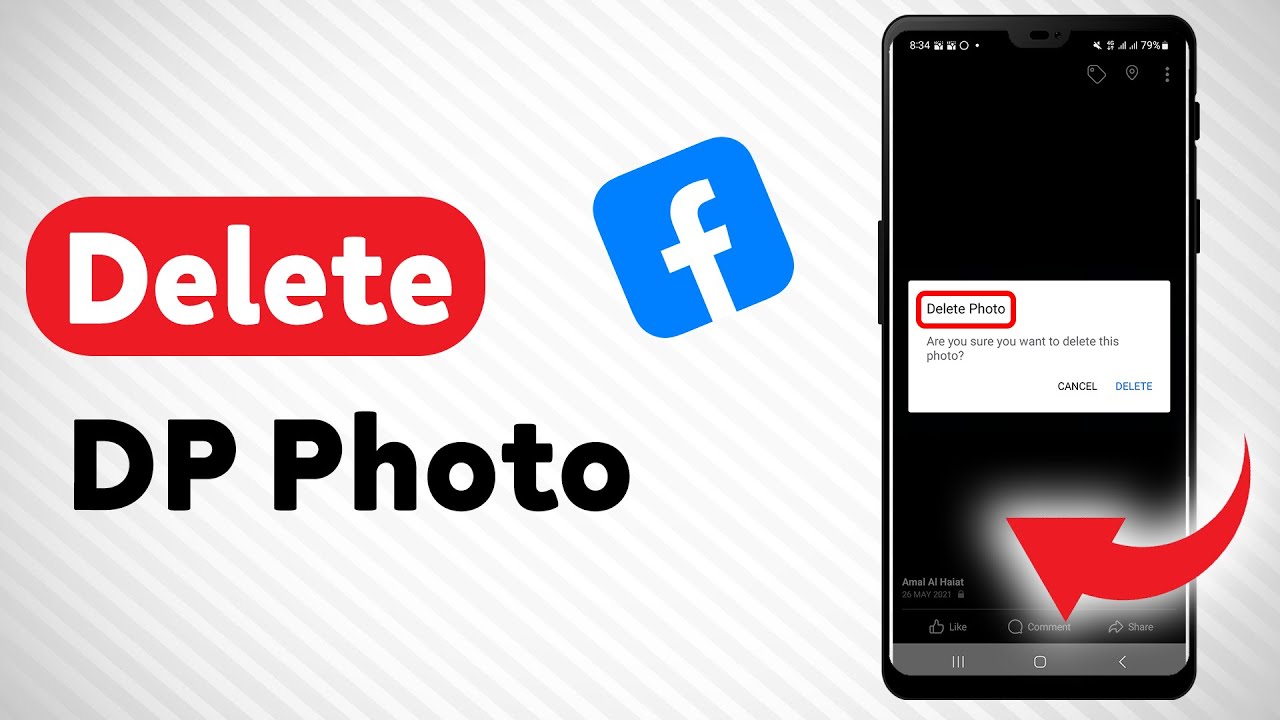 How To Delete Facebook DP Photo (Updated) - YouTube