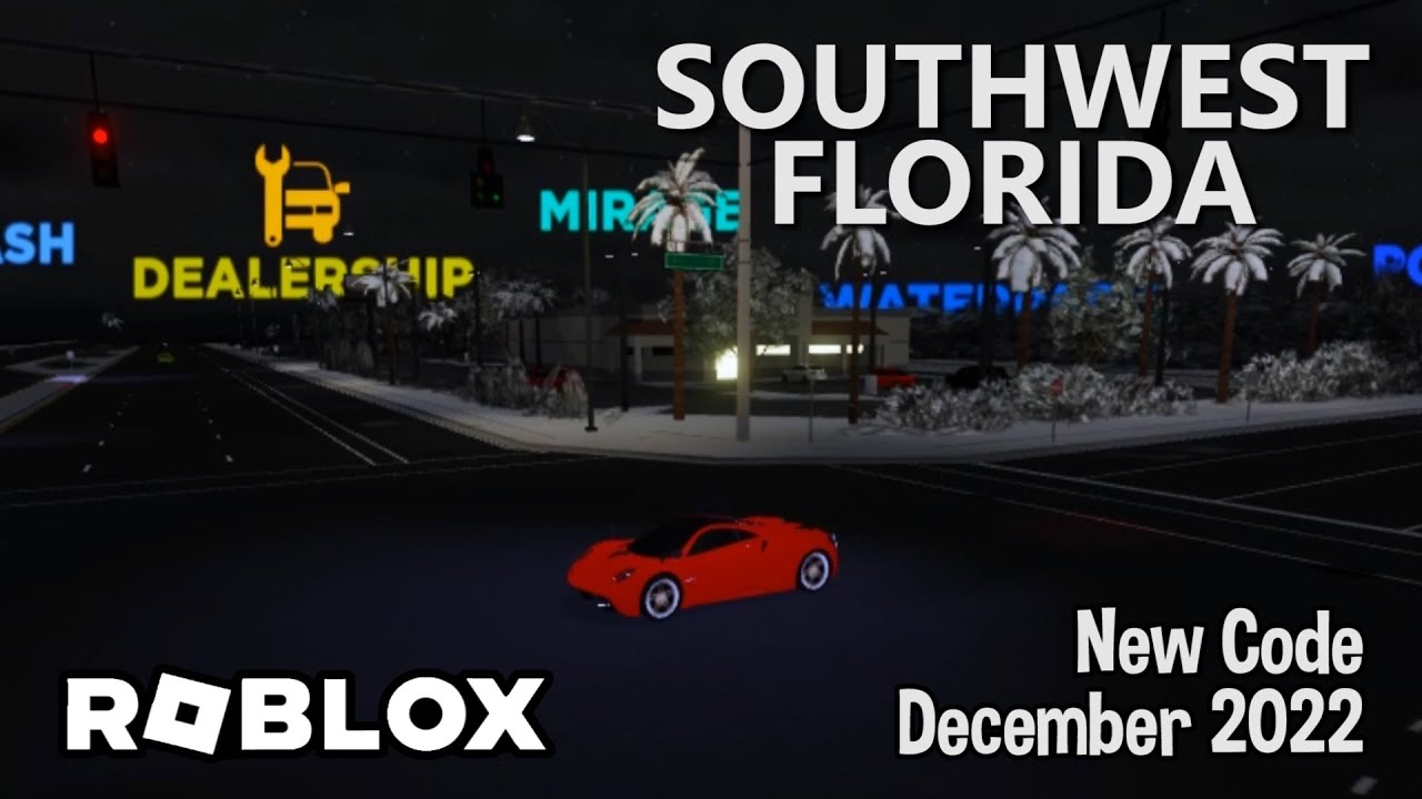 Roblox Southwest Florida Beta New Code December 2022 - YouTube
