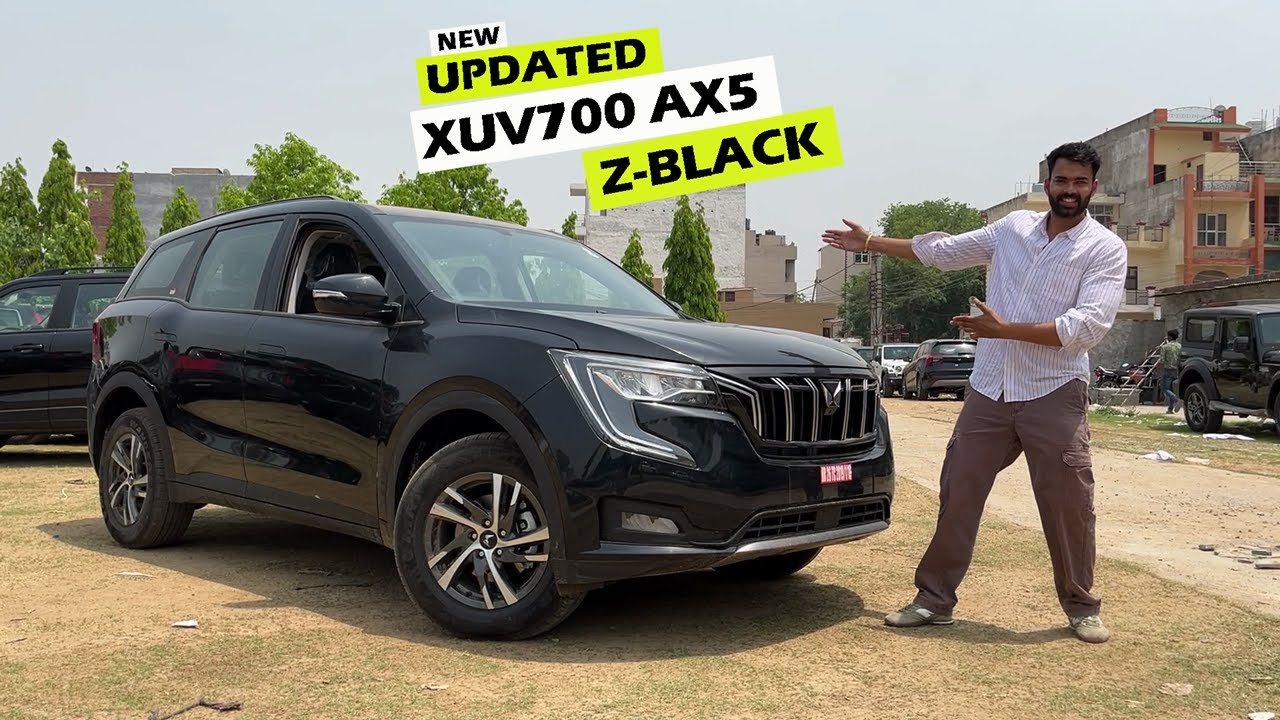 *New Updated* Mahindra XUV700 AX5 | New Black Color | Most VFM Variant ...