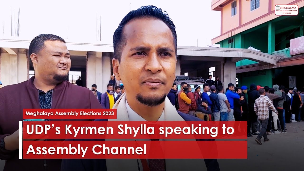 UDP’s Kyrmen Shylla speaking to Assembly Channel - YouTube