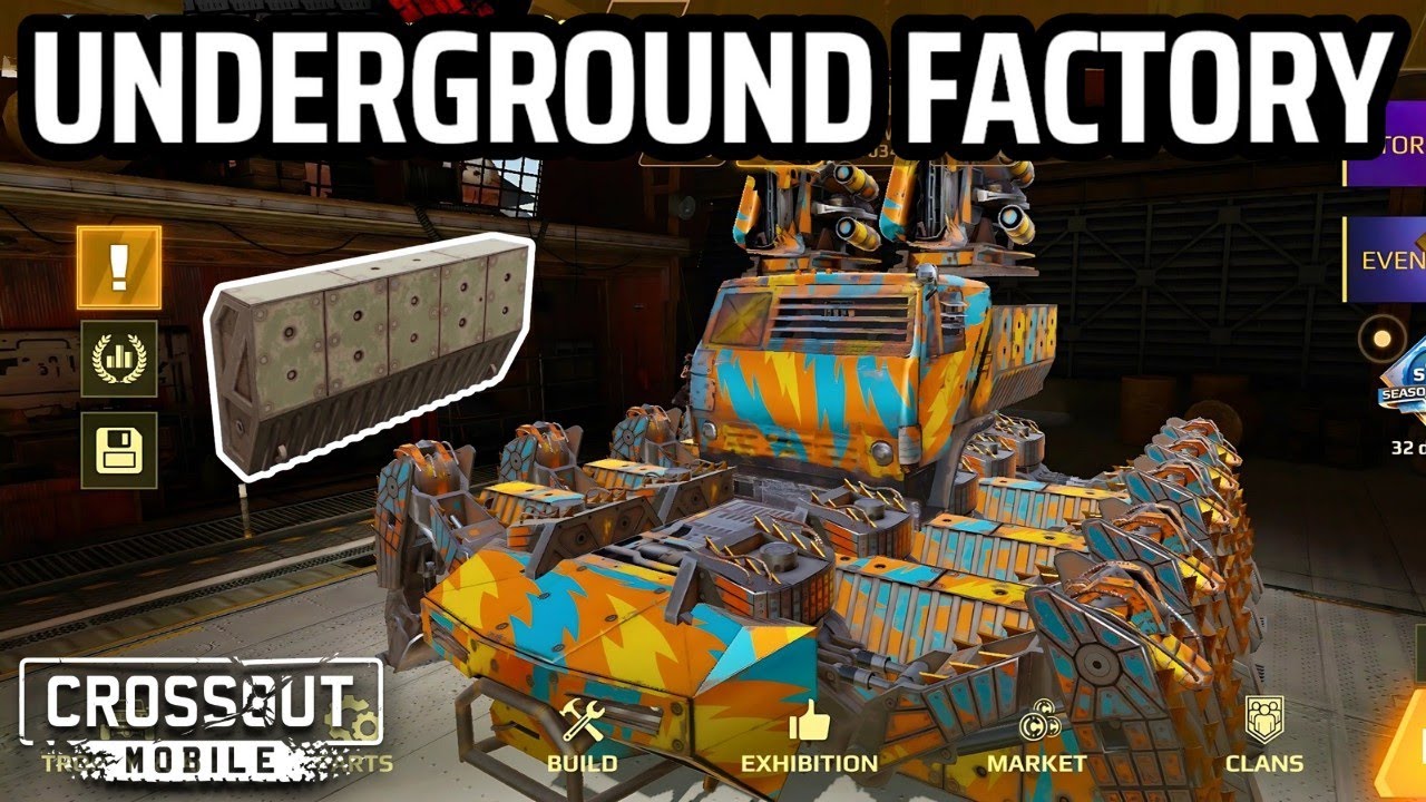 Underground Factory: Support Fork Frame, APC, Long Frames • Crossout ...