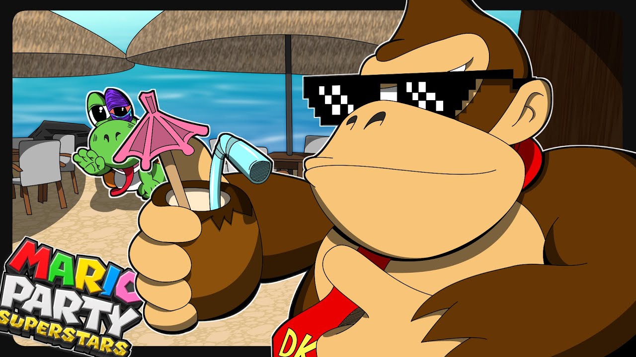 The Shocking Truth Behind DK Curse | Mario Party SuperStars - YouTube