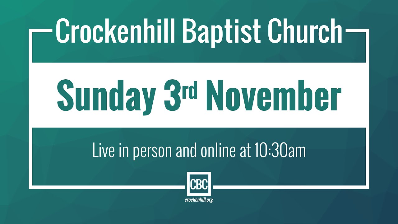 Sunday 3rd November 2024 - YouTube