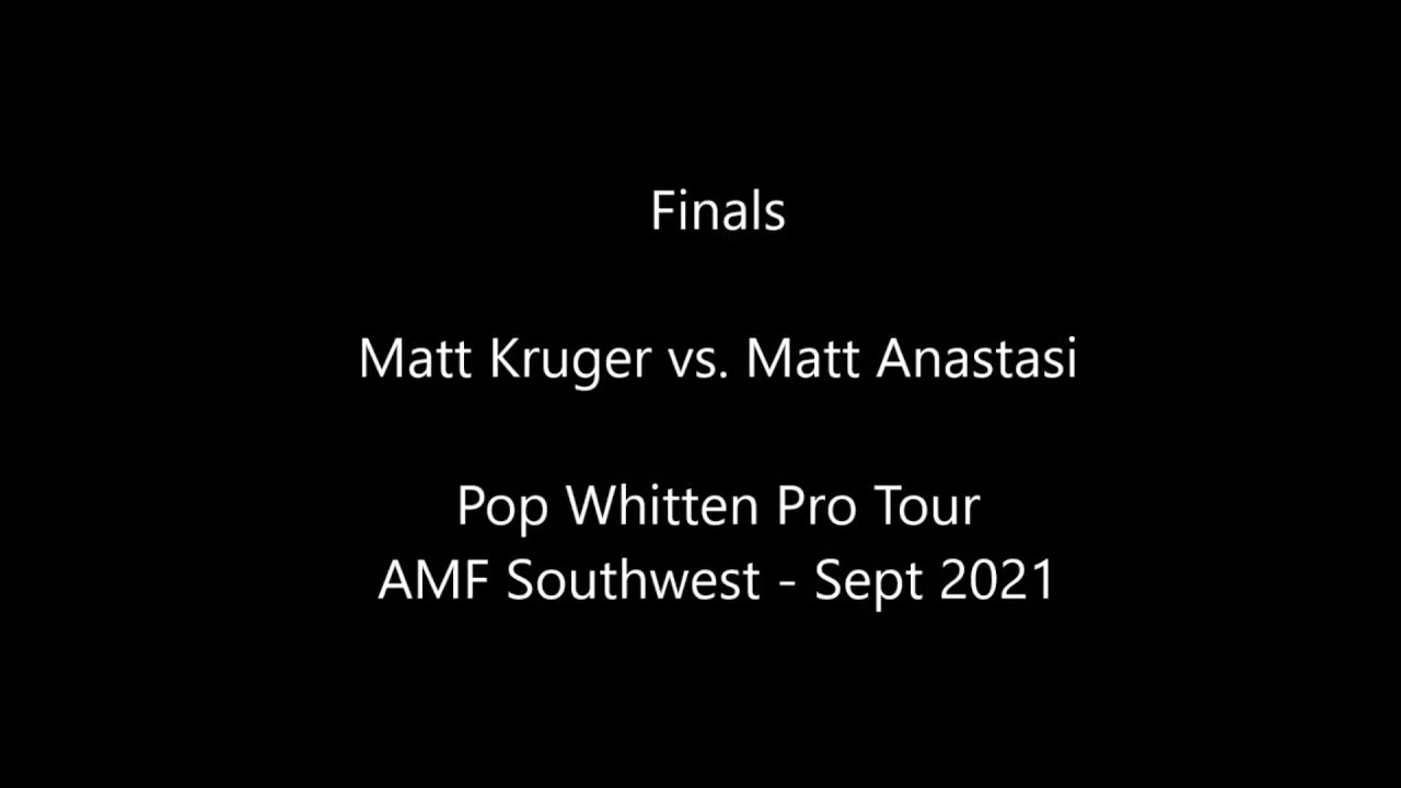 Pop Whitten Pro Tour at AMF Southwest: Finals - YouTube
