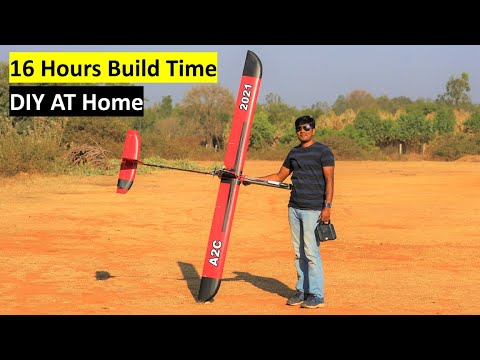 How to make a RC Plane at home - 16 hours to build this - YouTube