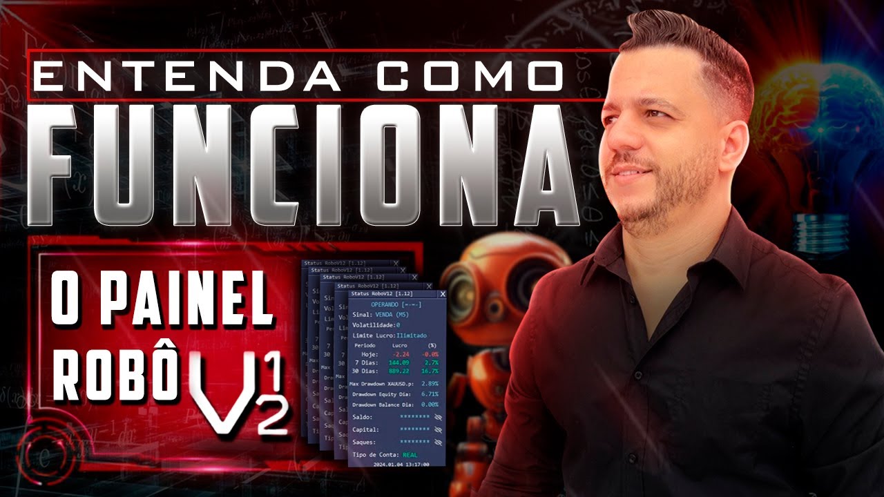 COMO FUNCIONA O PAINEL DO ROBÔ V12? - YouTube