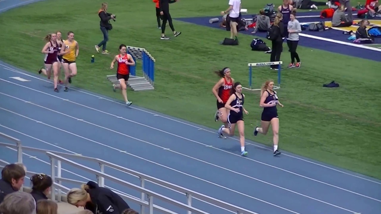 NWC Track and Field Women's 800 Section 1 @ BVU Outdoor 2017 - YouTube