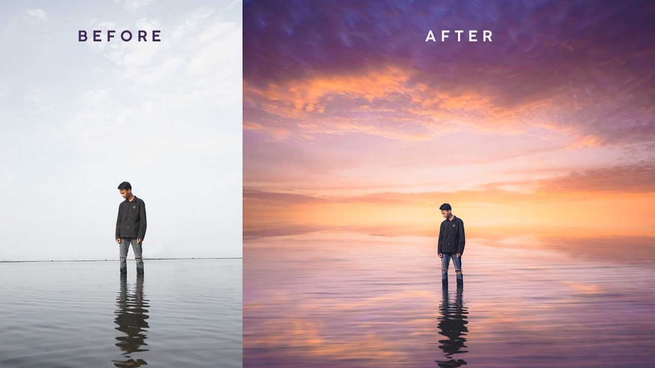 Picsart Tutorial - Edit Reflection Effect | Deny King - YouTube