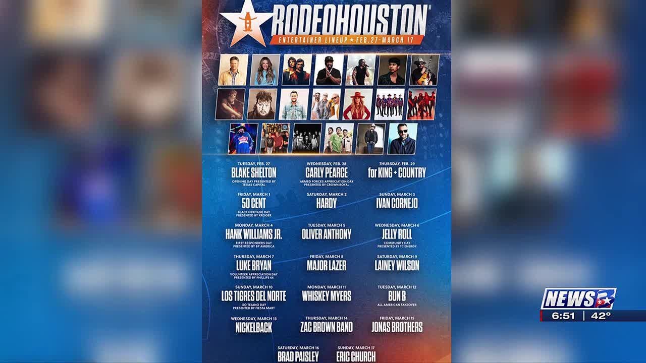 Houston Livestock Show and Rodeo officials discuss entertainment lineup ...