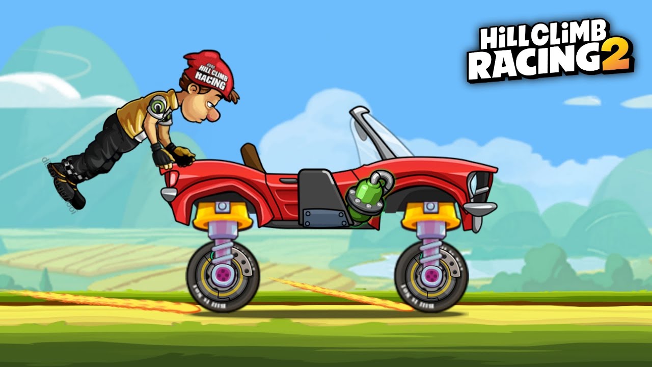 MY NEW RECORDS WITH 4 PARTS IN THE SPORTS CAR - Hill Climb Racing 2 ...