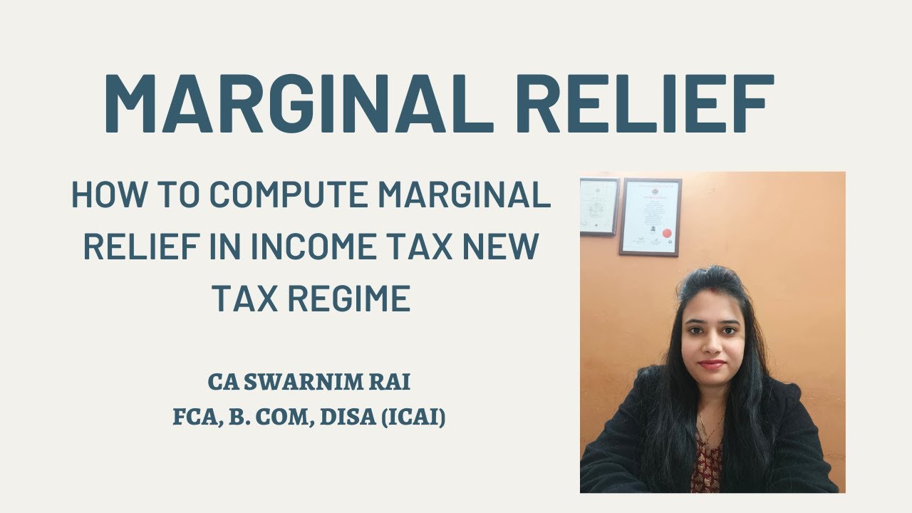 Marginal Relief calculation for New Tax Regime. Added benefit for 7 lac ...