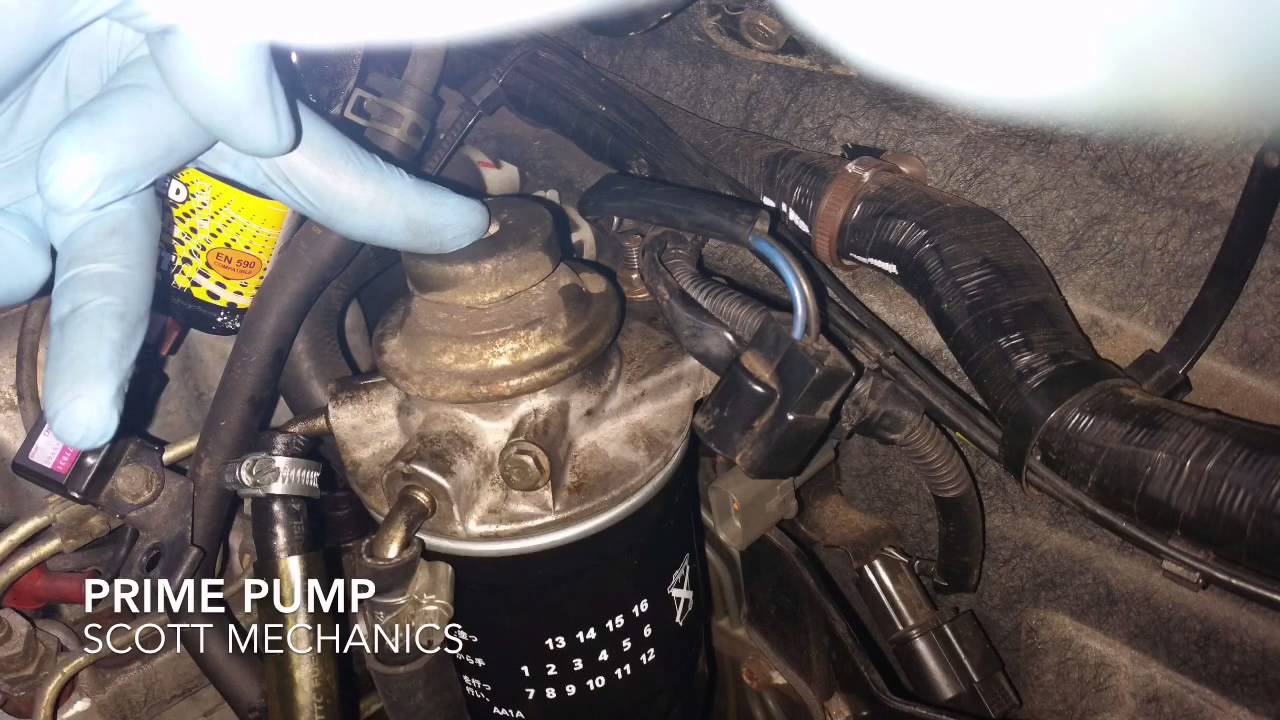 Mitsubishi L200 service by scott mechanics - YouTube