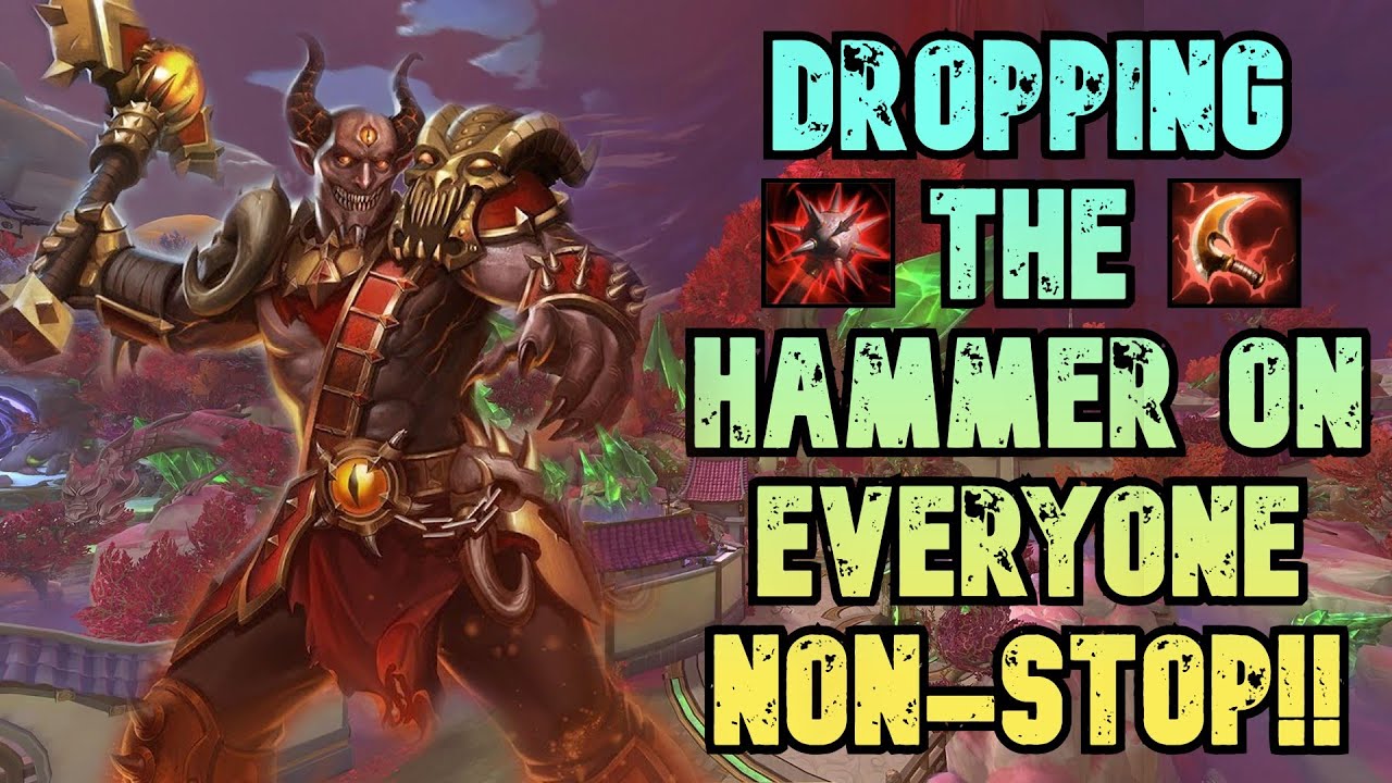 TRYING THE ONE SHOT HAMMER OF DEATH - YouTube