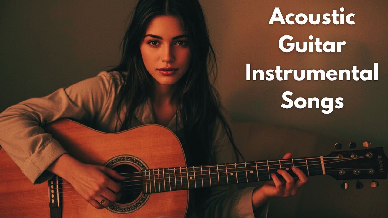 Acoustic Guitar Various Instrumental Songs Calming Relaxing Background ...
