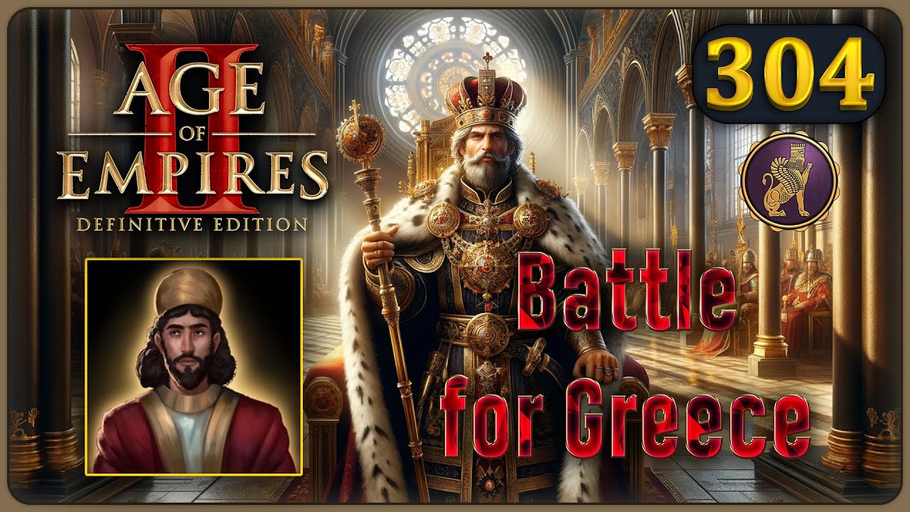 🏰📜 Age of Empires 2 (4K) #304 🔹 Chronicles: Battle for Greece Eine ...