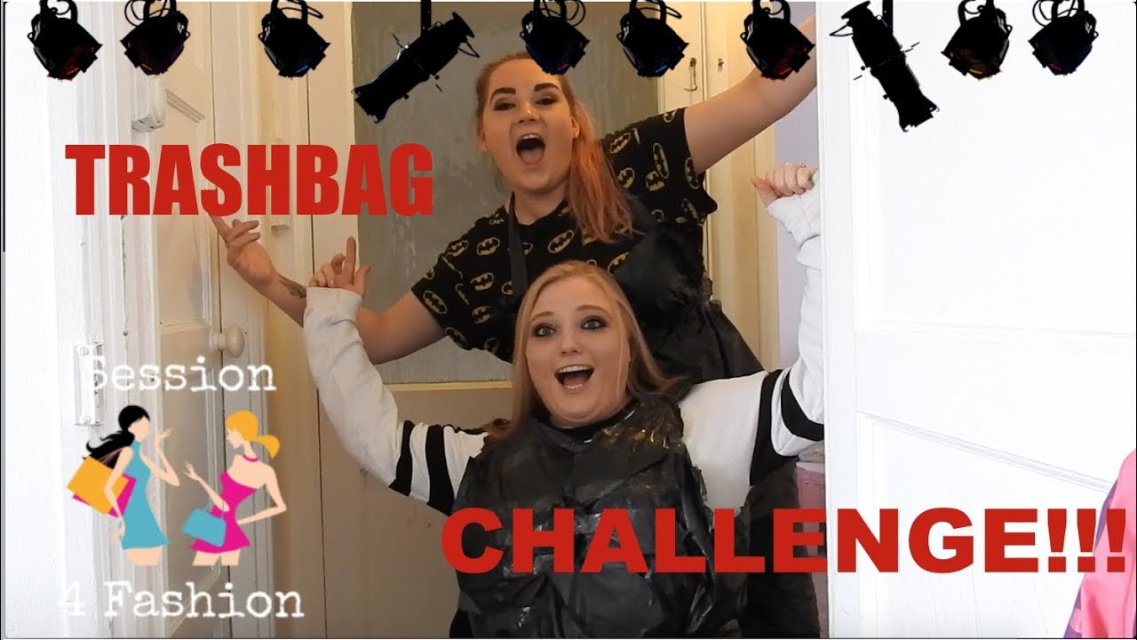 TRASH BAG CHALLENGE!!!! - YouTube