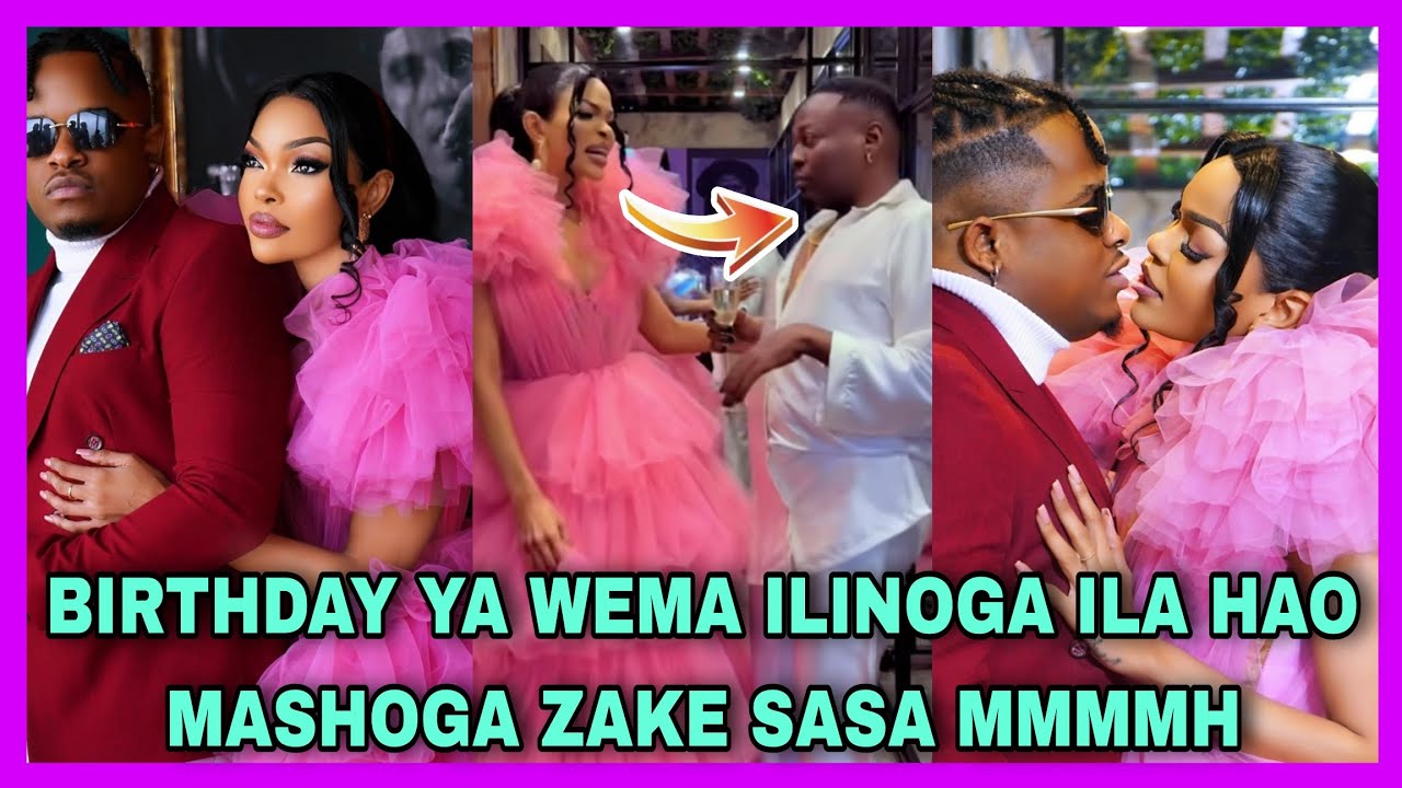 BIRTHDAY YA WEMA ILINOGA SANA,ILA HAO MASHOGA ZAKE MMMH,,,WASIWASI ...