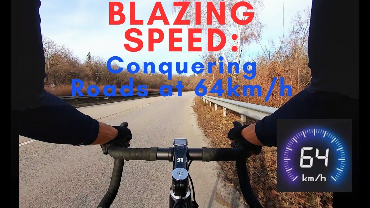 Max Speed Thrills: Road Cycling at 64km/h - YouTube