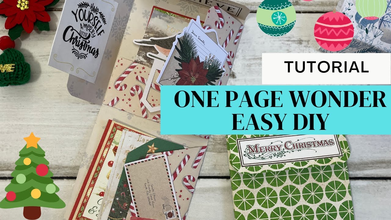 EASY Flip Book - One Page Wonder - Tutorial - Ephemera Holder - Snail ...