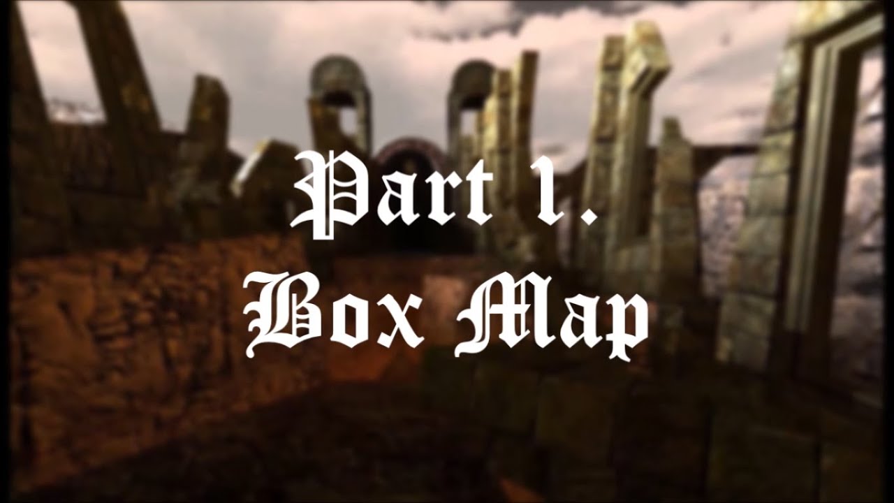 Id Tech 4 Mapping - Part 1 - Box Map - YouTube