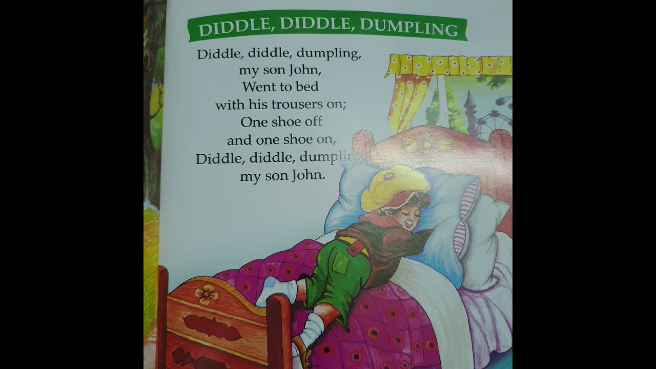 DIDDLE, DIDDLE, DUMPLING - YouTube