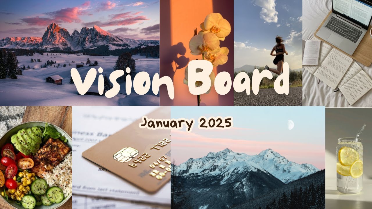 January Vision Board: Starting the Year with Intention & Inspiration 🌟 ...
