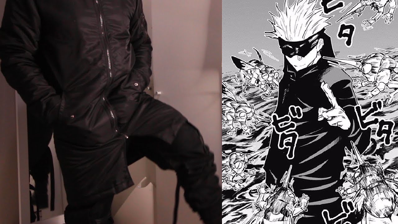 DIY Satoru Gojo Costume | Jujutsu Kaisen Cosplay | - YouTube