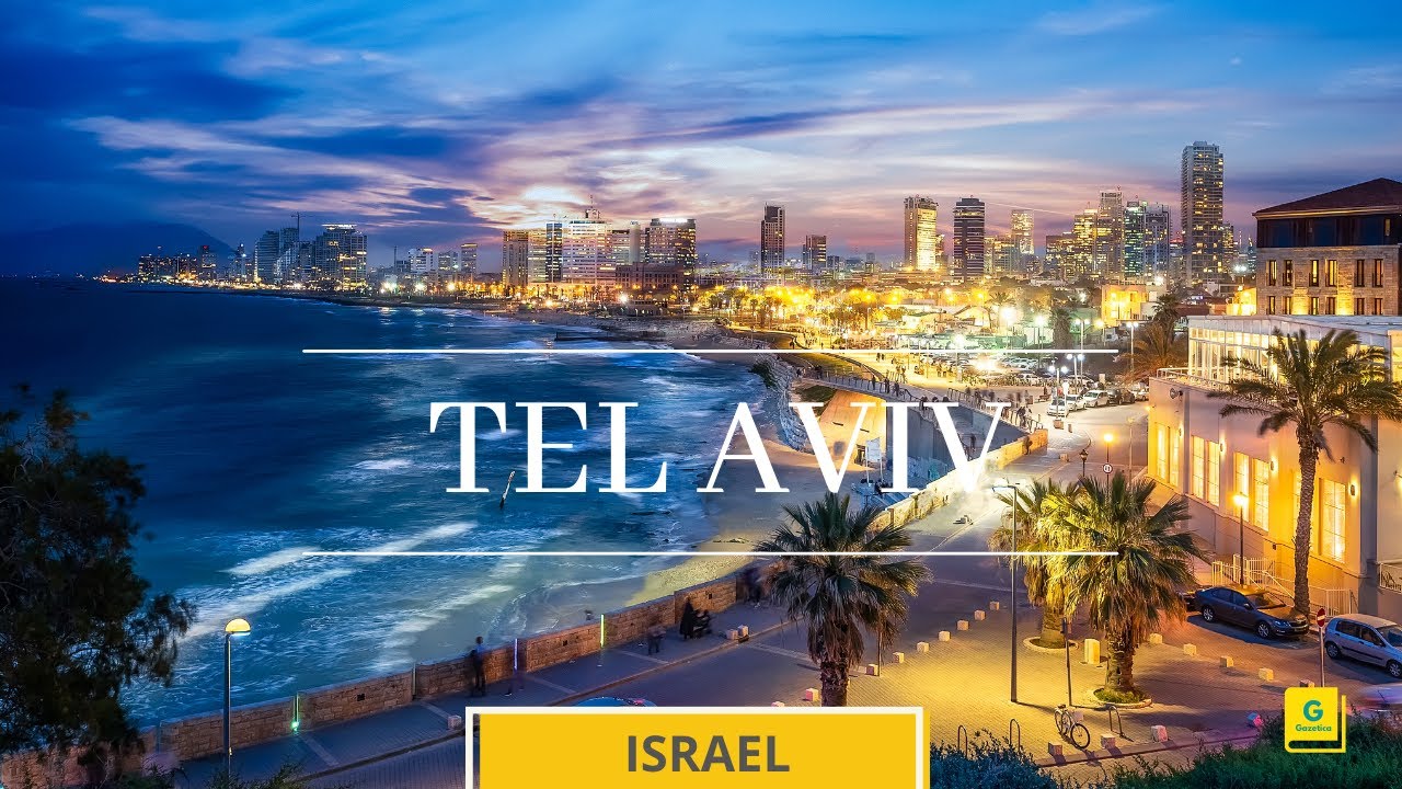 Tel Aviv, Israel –Drone, Aerial View and Time Lapse Video 4K - YouTube