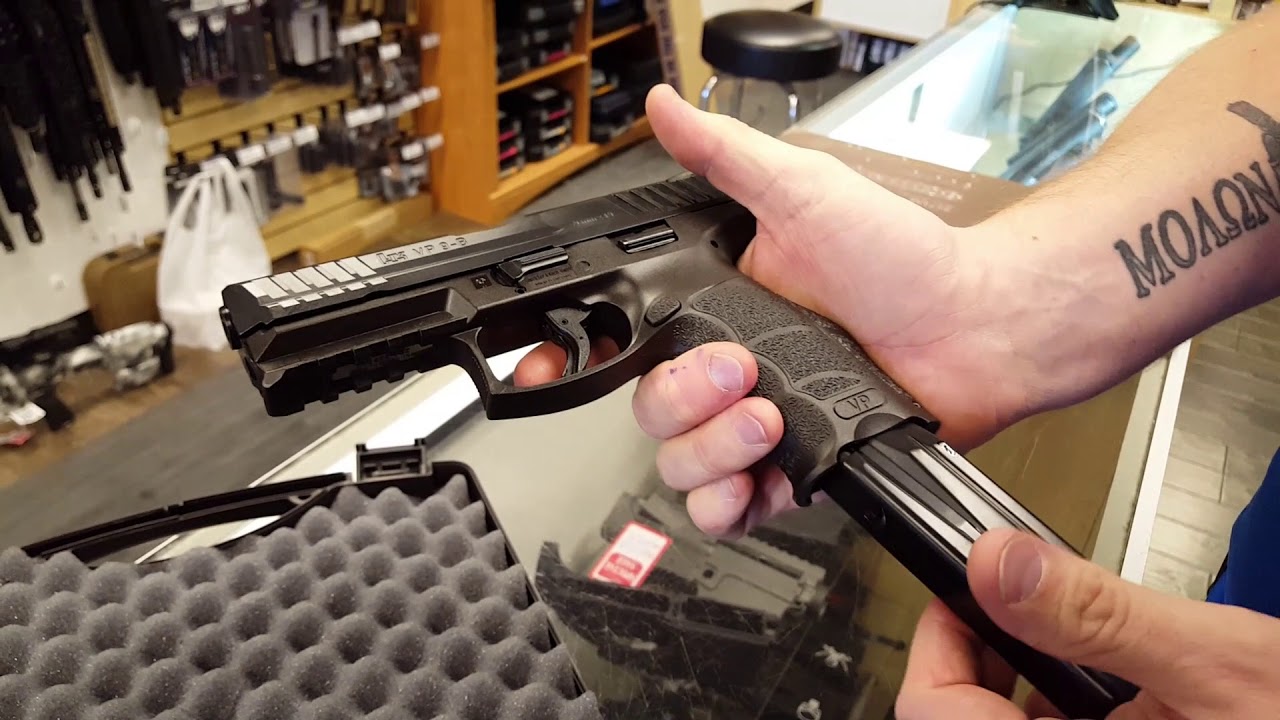 HK VP9-B Push Button Mag Release Unboxing - YouTube