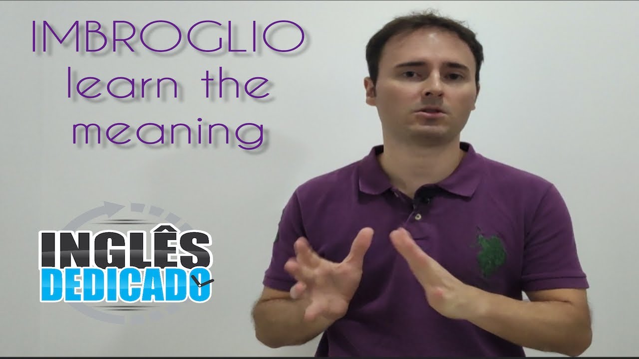 Imbroglio: learn the meaning - YouTube