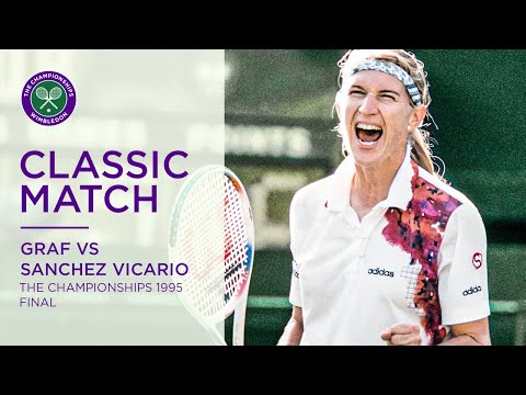 Steffi Graf vs Arantxa Sanchez Vicario | Wimbledon 1995 Final | Full Match