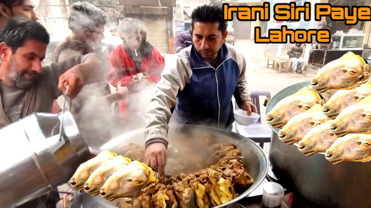 The Dark Secret Behind Irani Siri Paye & Pakistani Food in Lahore - YouTube