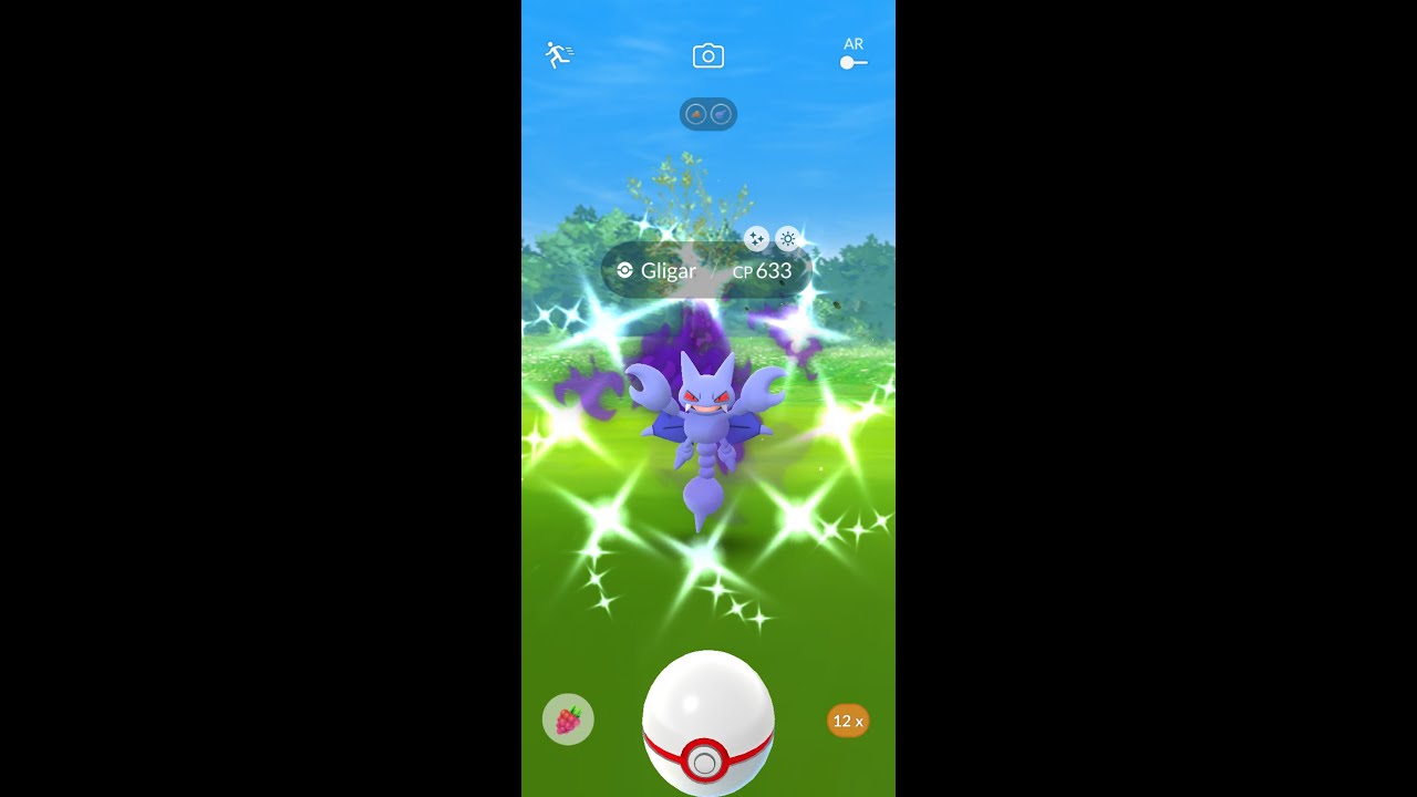 Catching a Shiny Shadow Gligar - YouTube