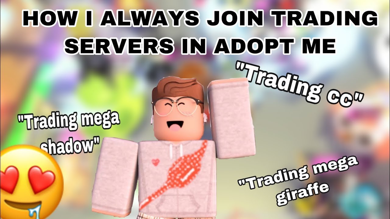How To Join a TRADING SERVER in Adopt Me! 🤑 Join Always RICH Trading ...