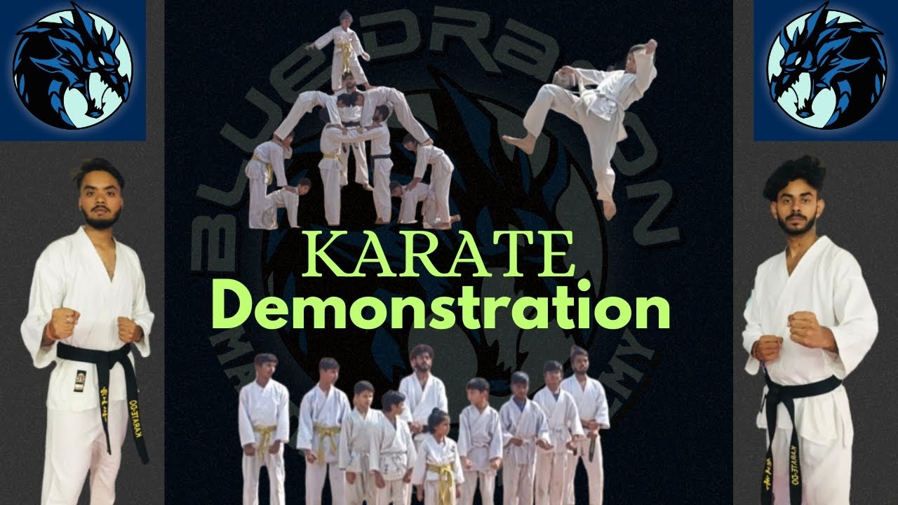 Karate demonstration in school / Best karate demonstration / karate ...