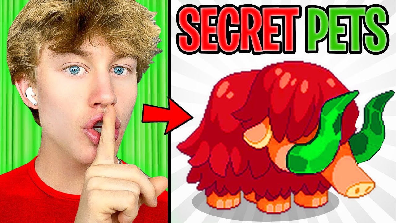 Prodigy, But I Can ONLY Use Secret Pets! - YouTube