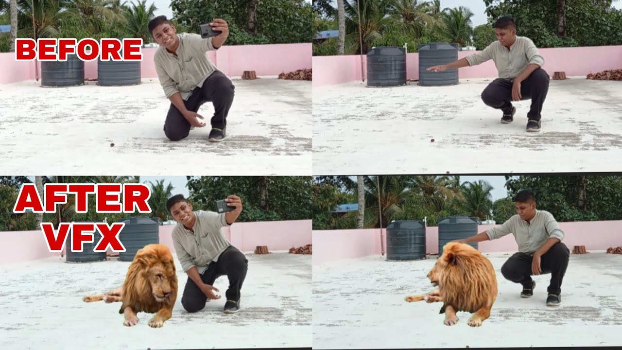 How to create VFX effects in our smart phone / without green screen ...