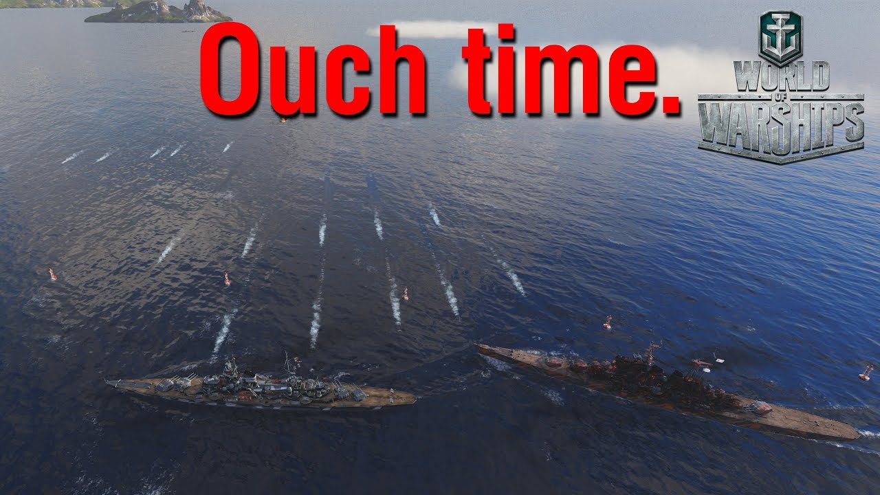 World of Warships: Ouch time. - YouTube