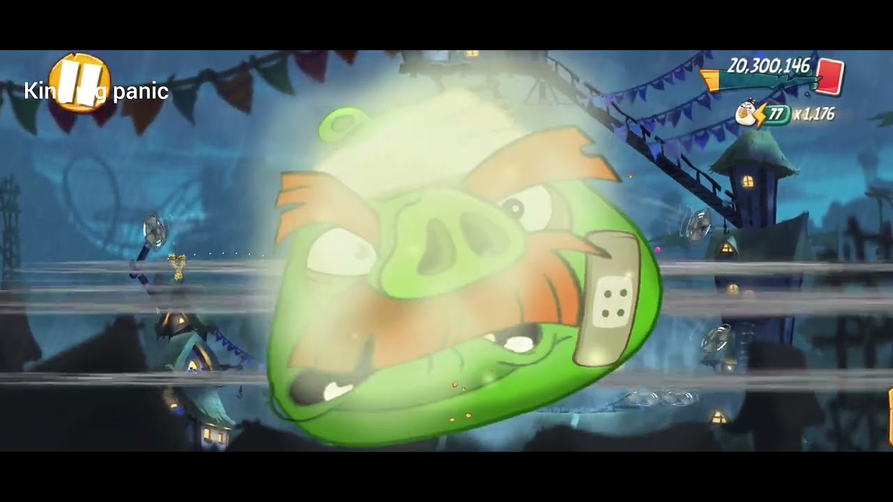 Angry birds 2 Daily challenge and King pig panic 08/01/2025 - YouTube