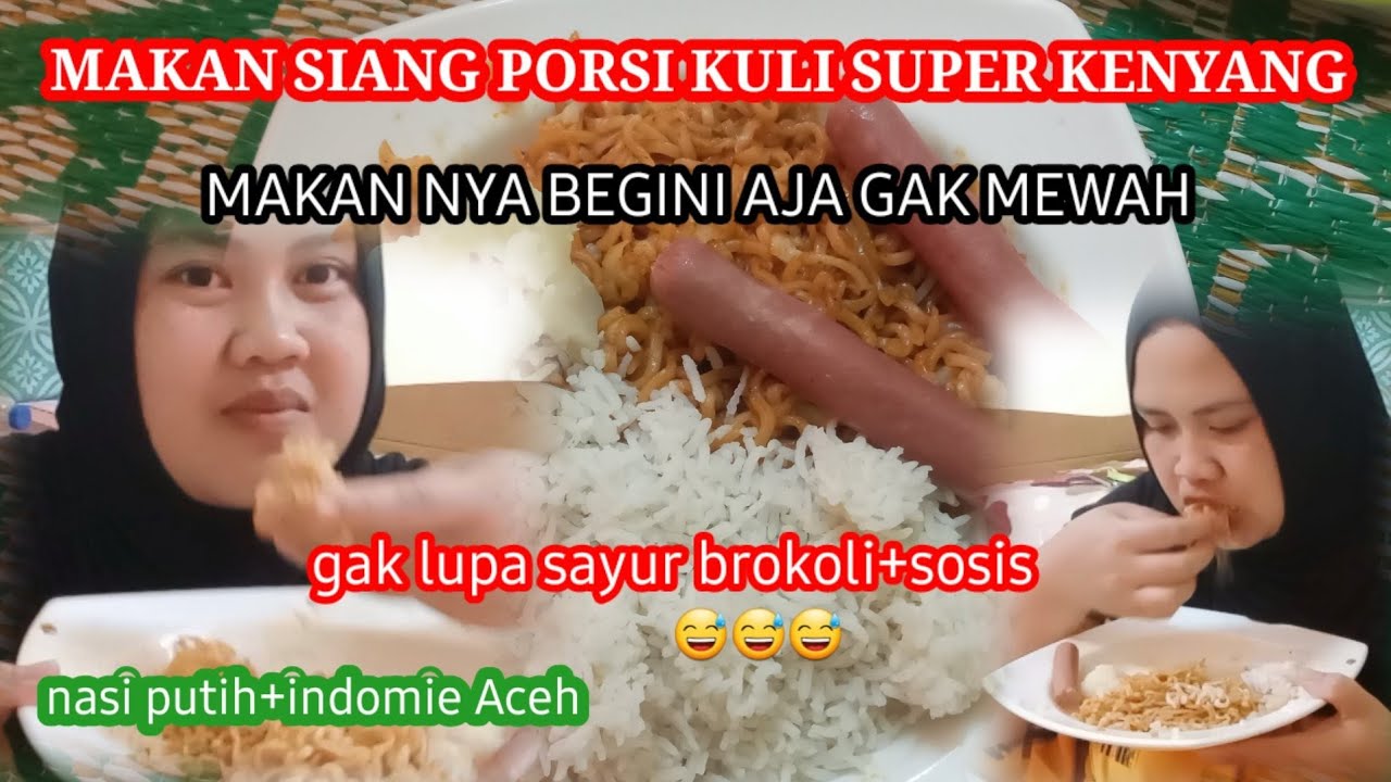MAKAN SIANG PORSI KULI SUPER KENYANG || Tkw Indonesia - Oman - YouTube
